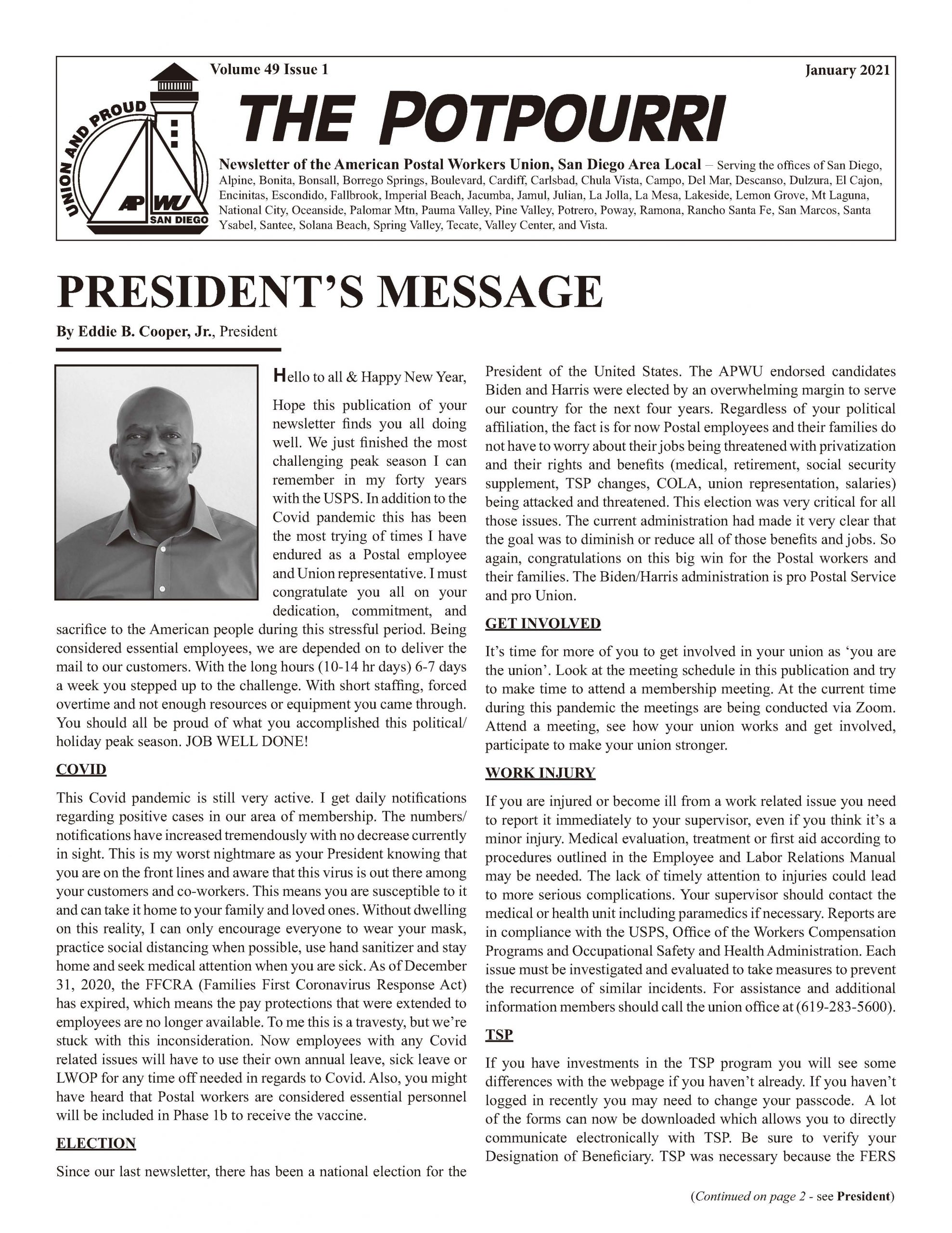 32652 APWU_Newsletter_FEB 2020 – apwulocal197